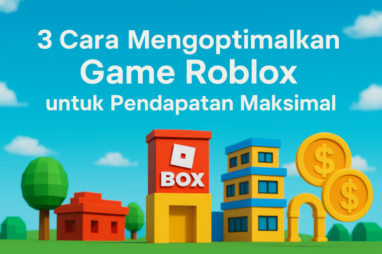 3 Cara Mengoptimalkan Game Roblox untuk Pendapatan Maksimal ...