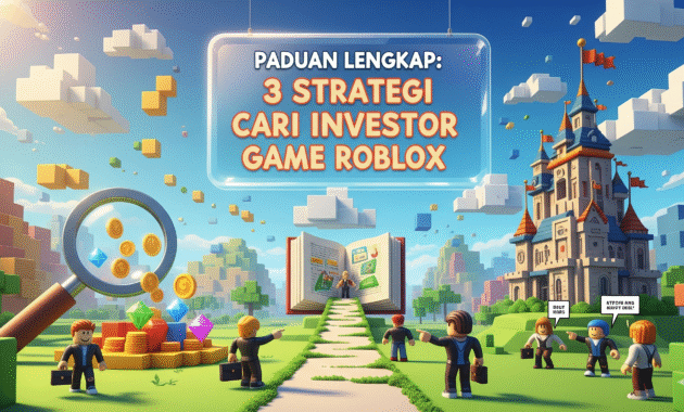 Panduan Lengkap: 3 Strategi Cari Investor Game Roblox - Teknofiles.com